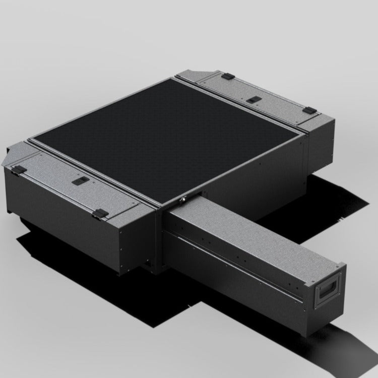 Gearmate Single Drawer with drawer extension Land Rover Defender 110 2 ...